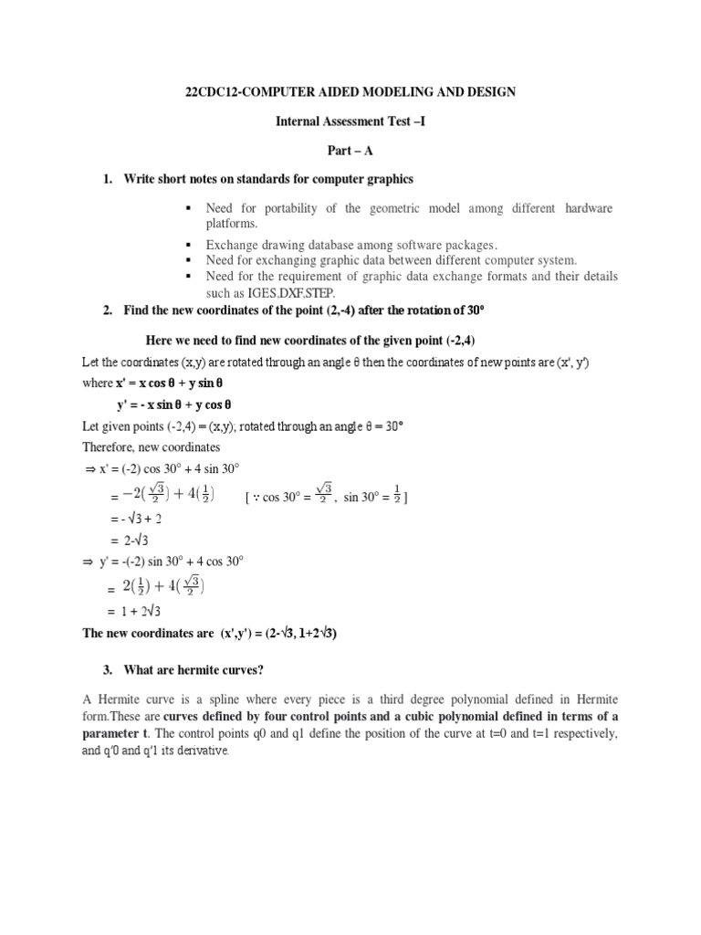 22CDC12 Answers | PDF | Mathematical Analysis | Mathematical Objects