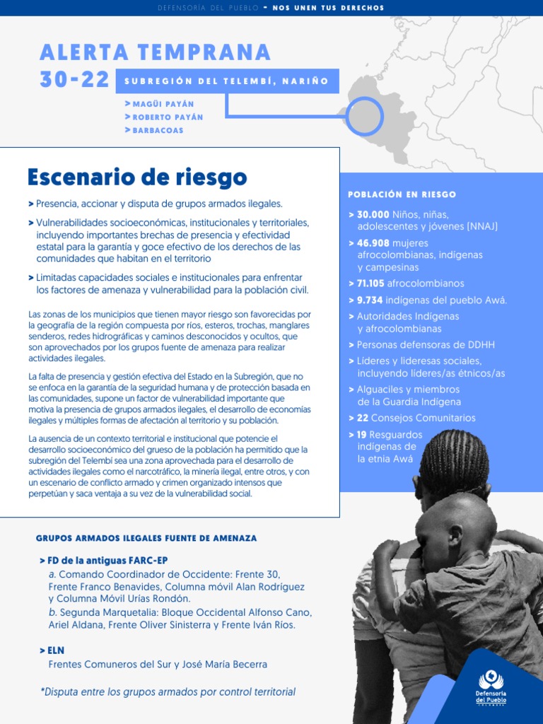 Alerta Temprana Nariño | PDF