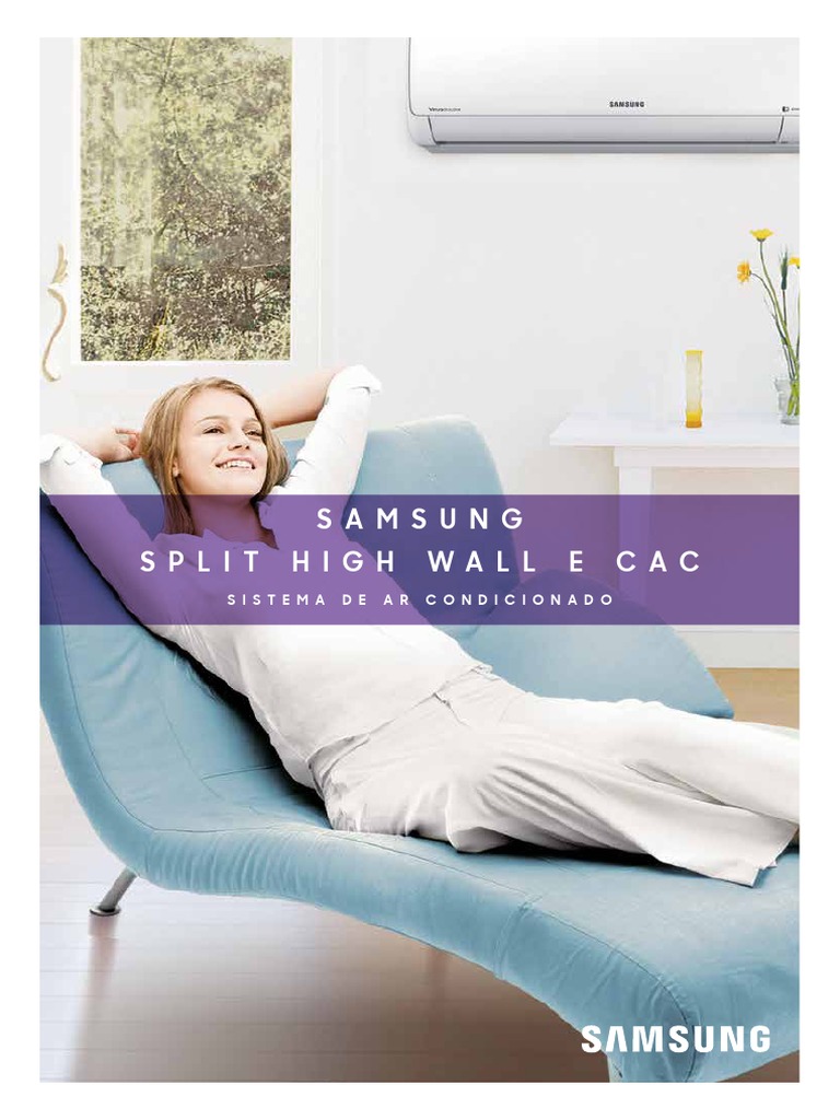 Catálago Linha RAC e CAC Samsung | PDF | Ar condicionado | Gripe