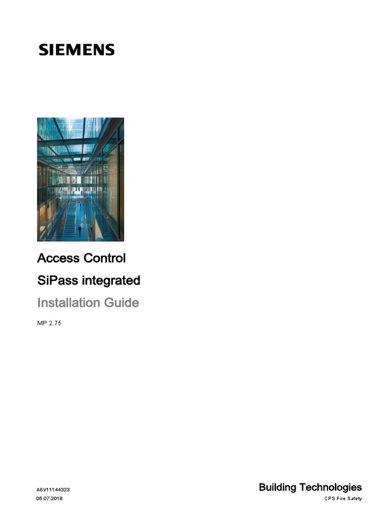 Guia de Instalacion Sipass Integrated - Ingles | PDF | Public Key ...