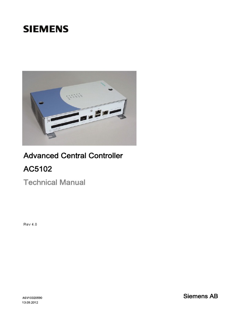 AC5102 Technical Manual - INGLES | PDF | Fuse (Electrical ...