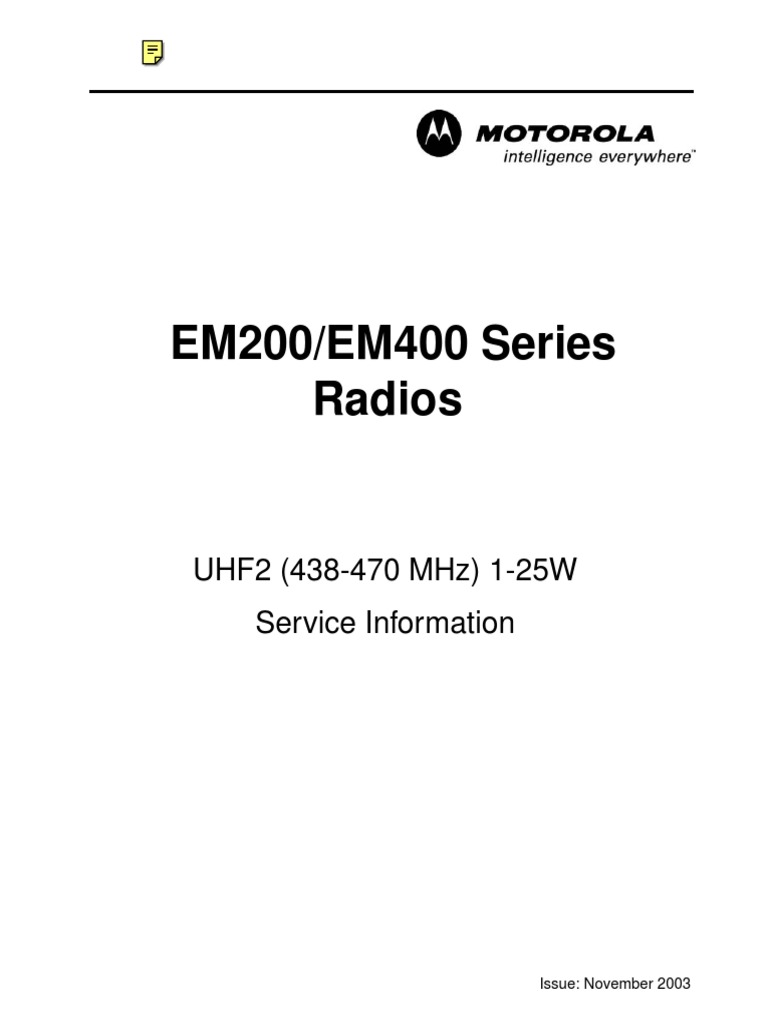 Manual Em200 em 400 | PDF | Electronic Oscillator | Amplifier