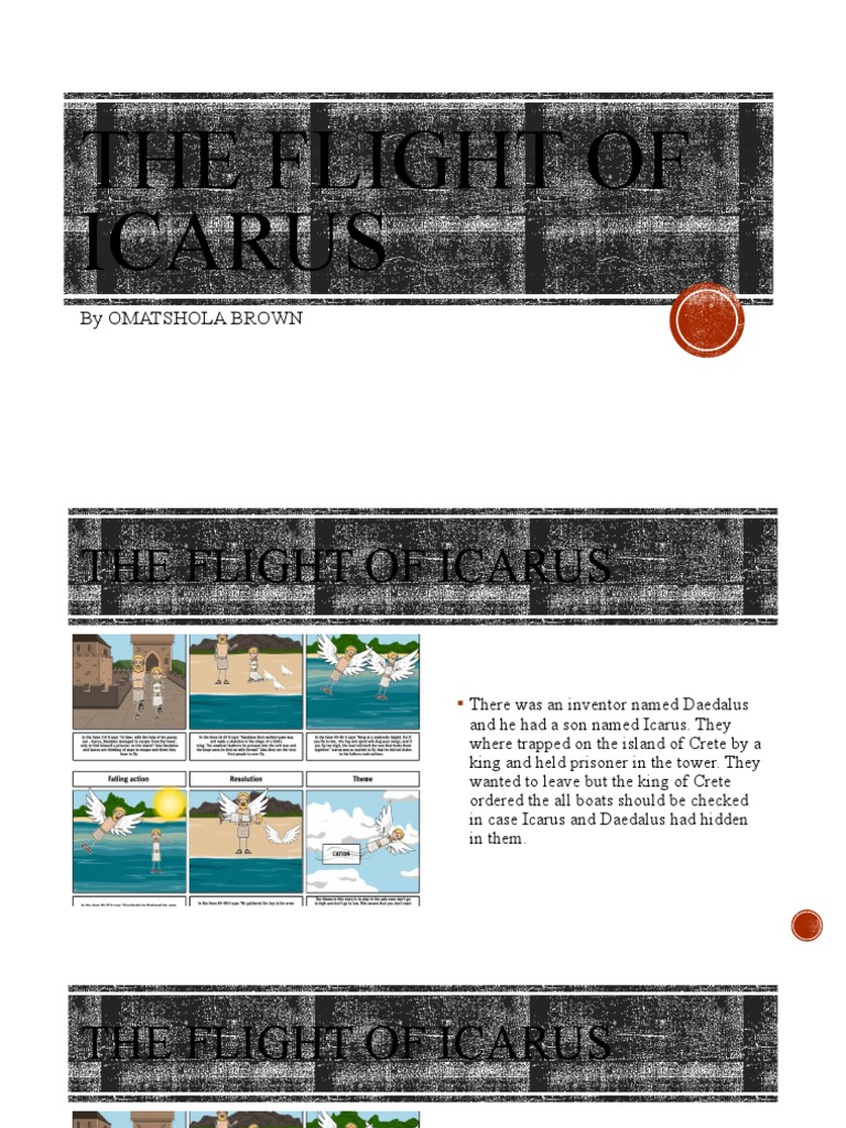 Omatshola Brown The Flight of Icarus | PDF