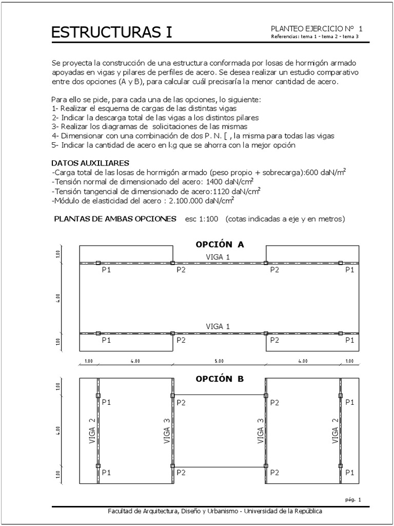 Vigas-Hiperestáticas Ej1 | PDF