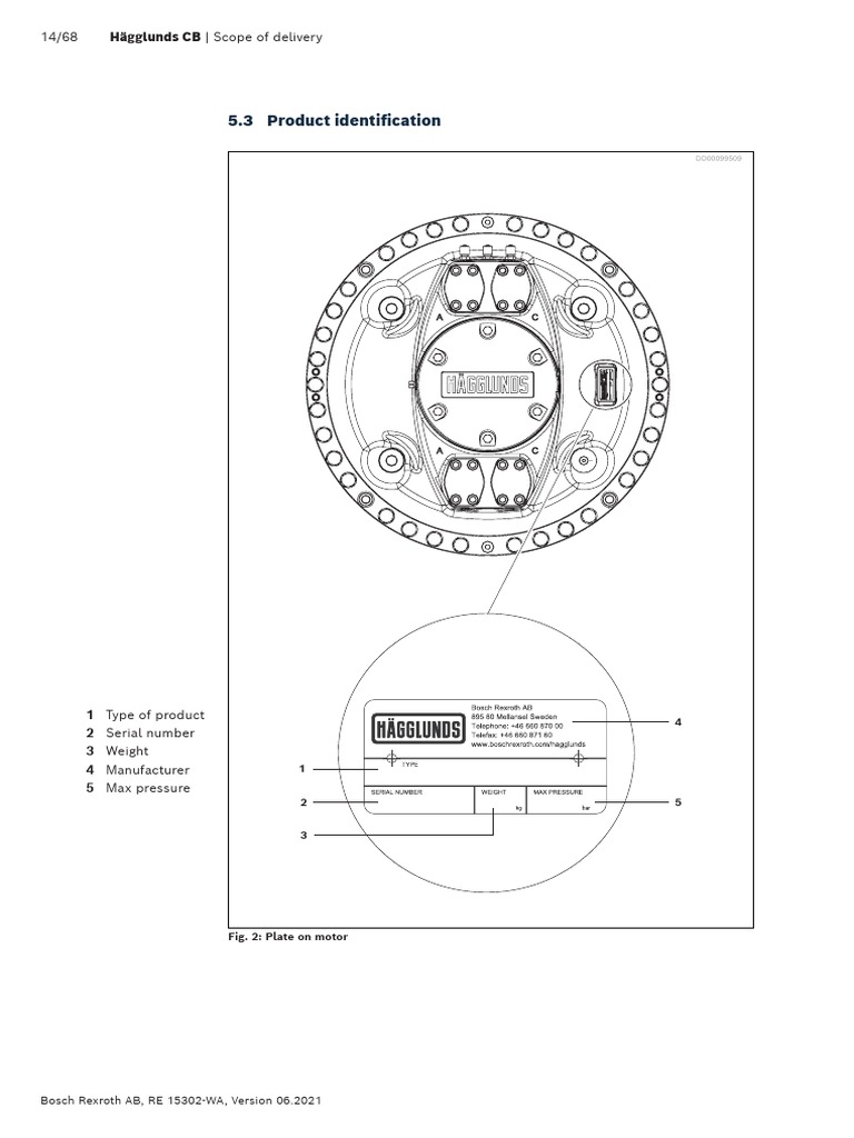 Motores Hagglunds | PDF | Mechanical Engineering | Equipment