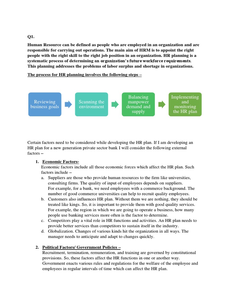 Essentials of HRM Answer Sheet | PDF