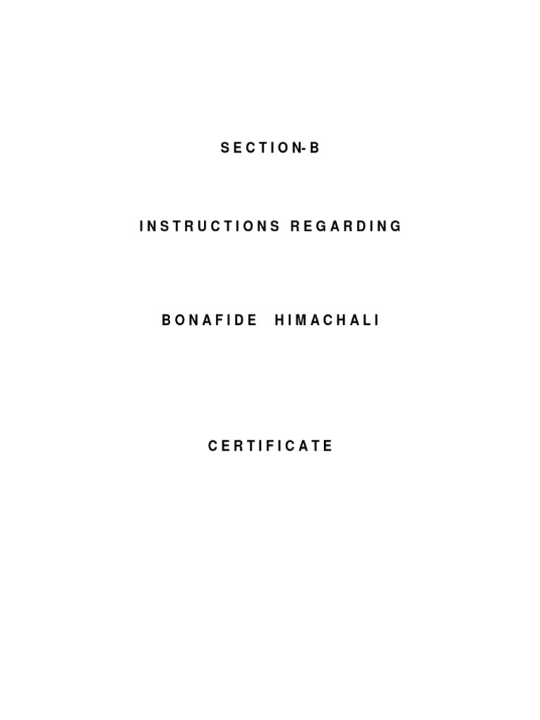 Section B | PDF | Citizenship | Government Of India