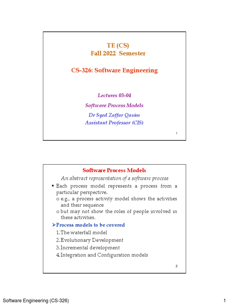 Representing the Iterative Nature of Software Development: An Analysis of the Waterfall and ...