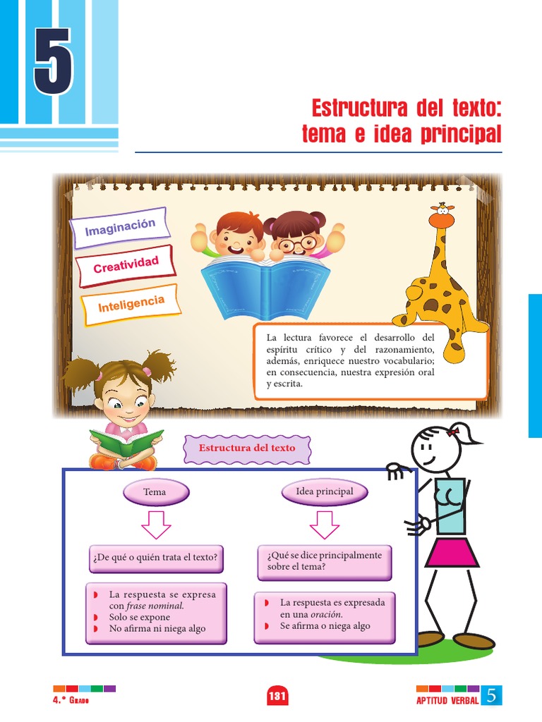 AV - 4°grado - Sem5 - Estructura Del Texto | PDF | Sirena | Odiseo