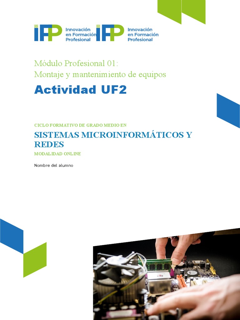 UF2 Act | PDF | Microprocesador | Hardware de la computadora