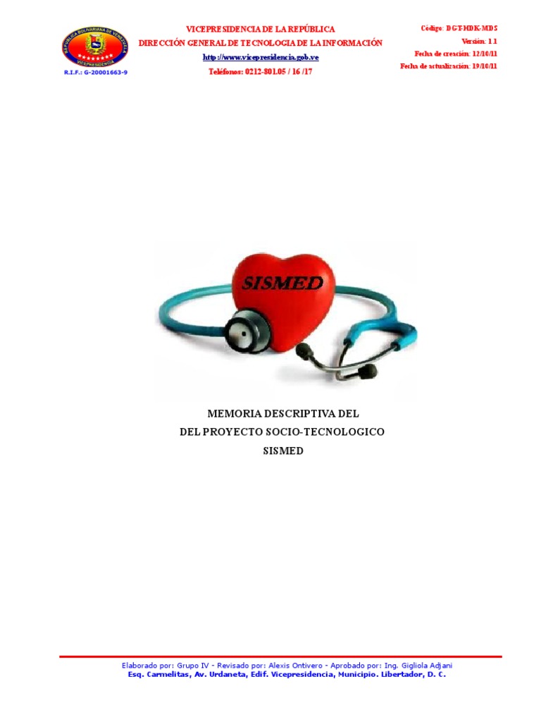 SISMED | PDF | Software | Ingeniería de software