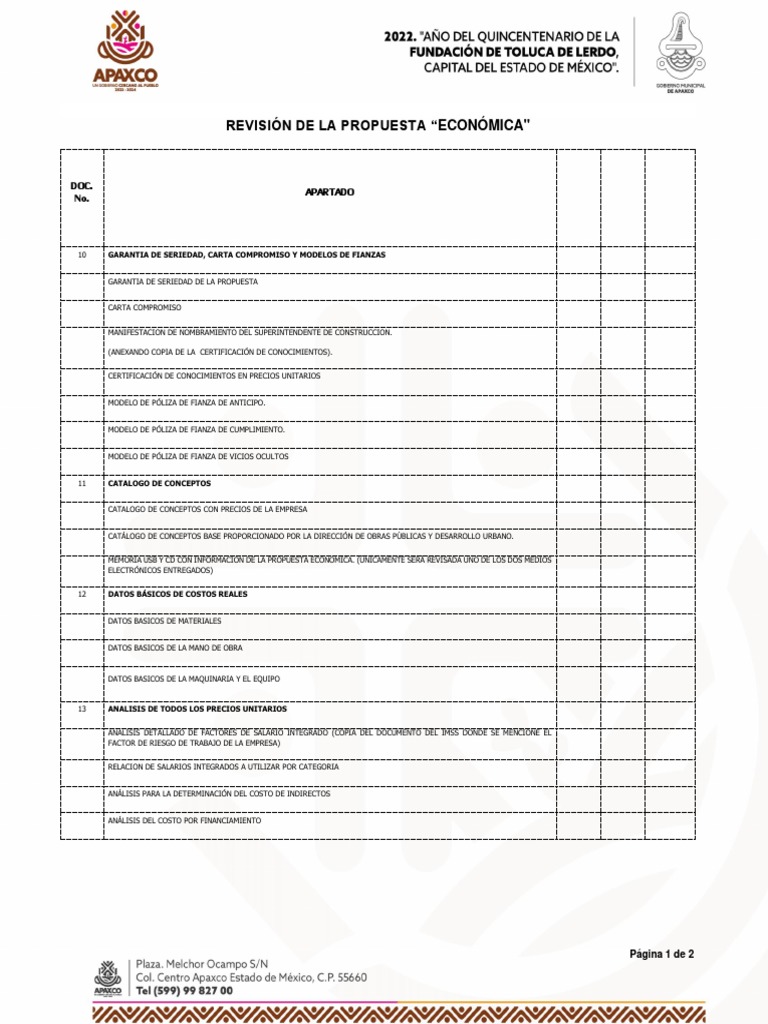 Check List Economica | PDF | Business | Economias