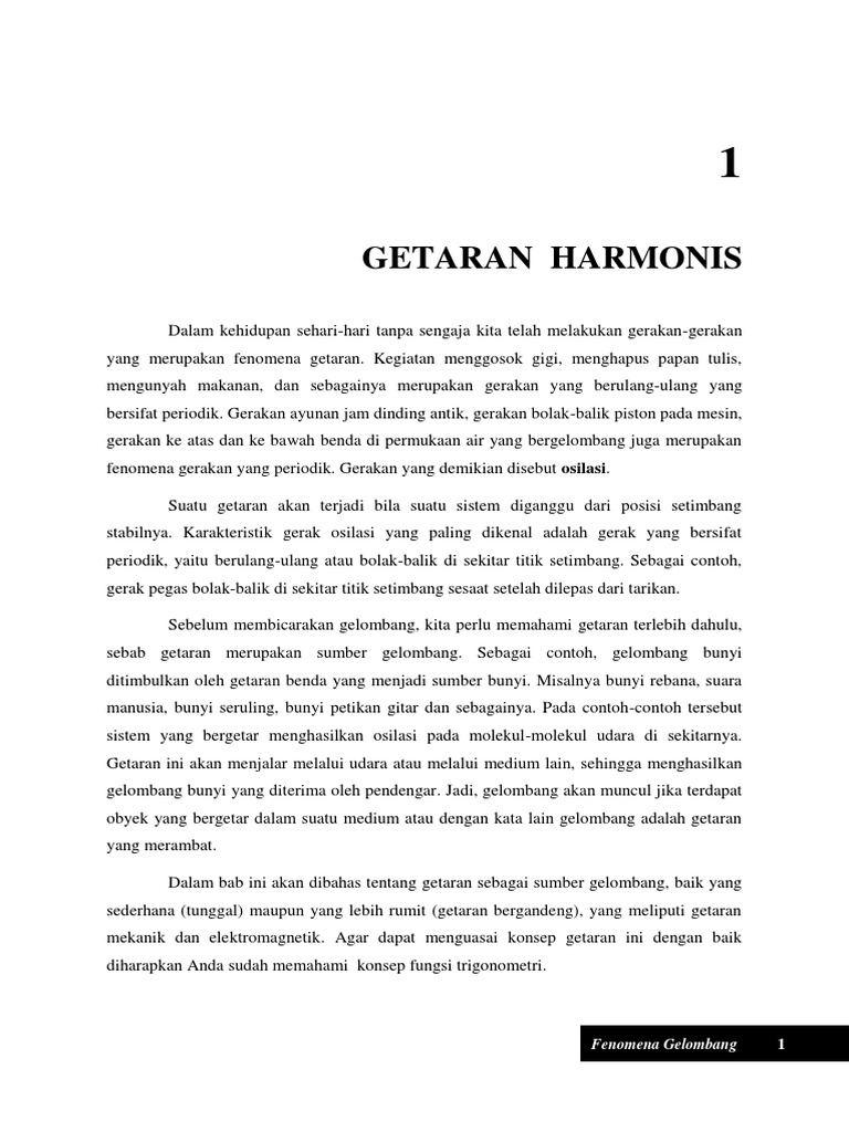 Bab 1 Cetak | PDF