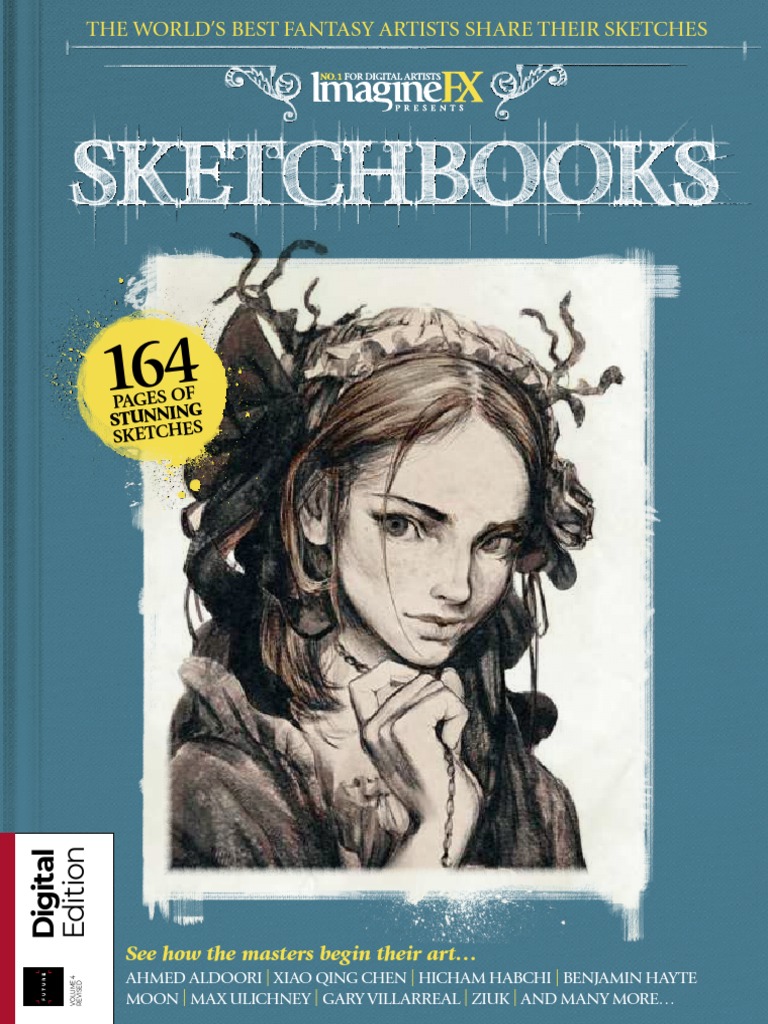 ImagineFX - Sketchbook - Vol 4, Third Revised Edition | PDF | Drawing | Pencil