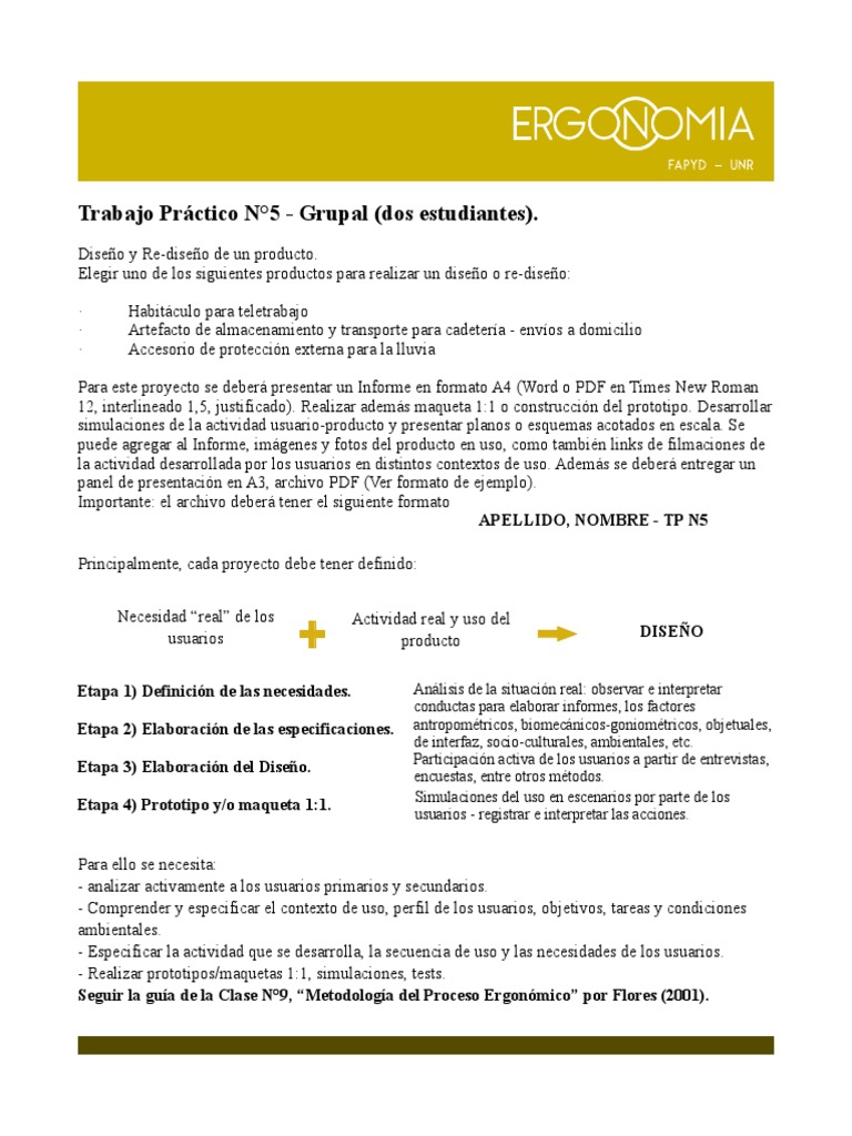 TP N°5 | PDF | Diseño