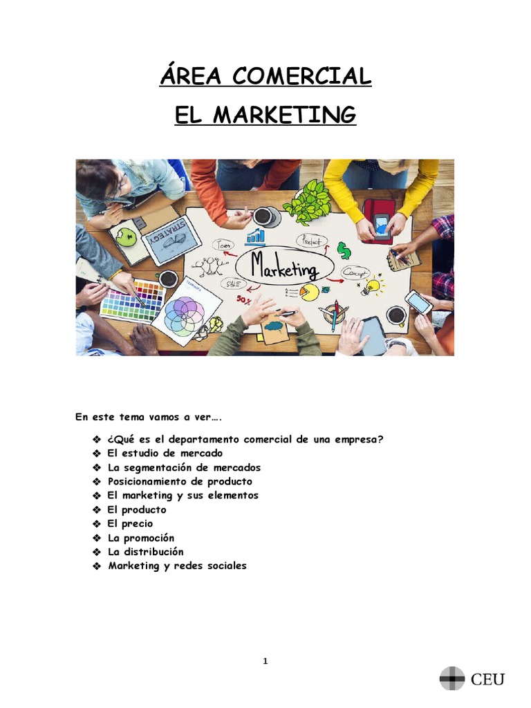 Tema Extra Marketing | PDF | Marketing | Producto (Negocio)