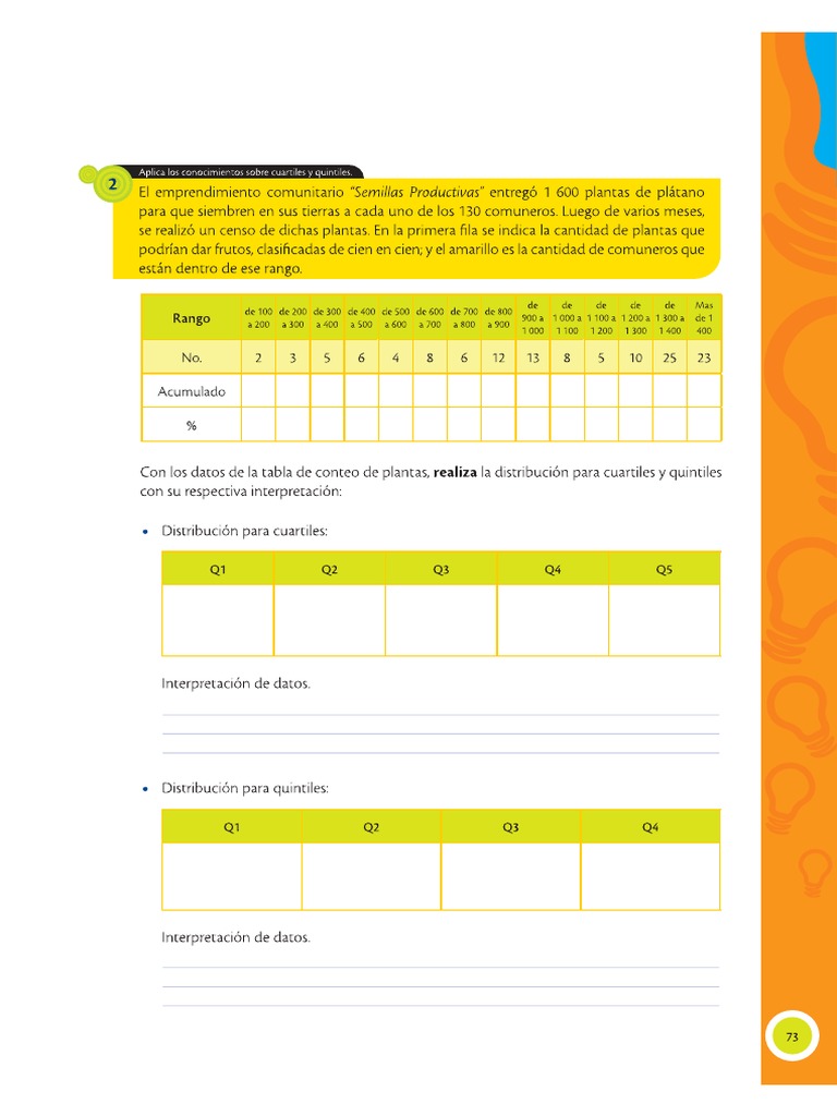 Actividad de Cuartiles y Quintiles 16-11-2022 | PDF