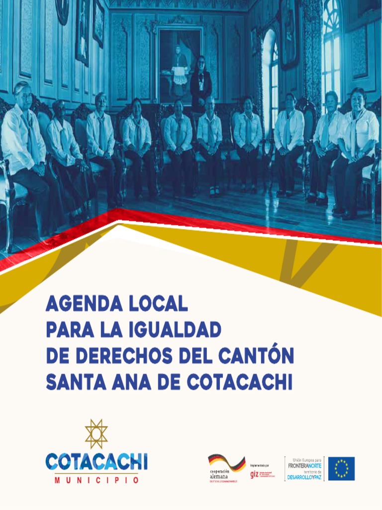 Agenda Cantonal para La Igualdad Cantón Cotacachi | PDF | Género | Estudios de género