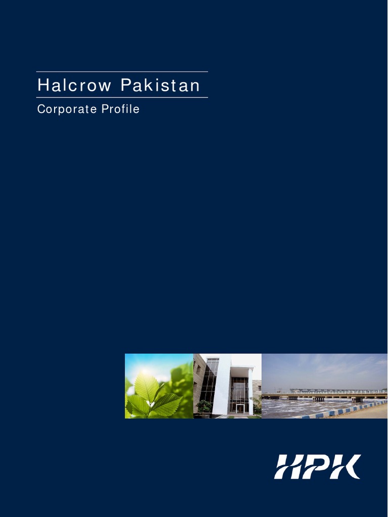 Halcrow Pakistan - Corporate Profile | PDF | Geographic Information ...