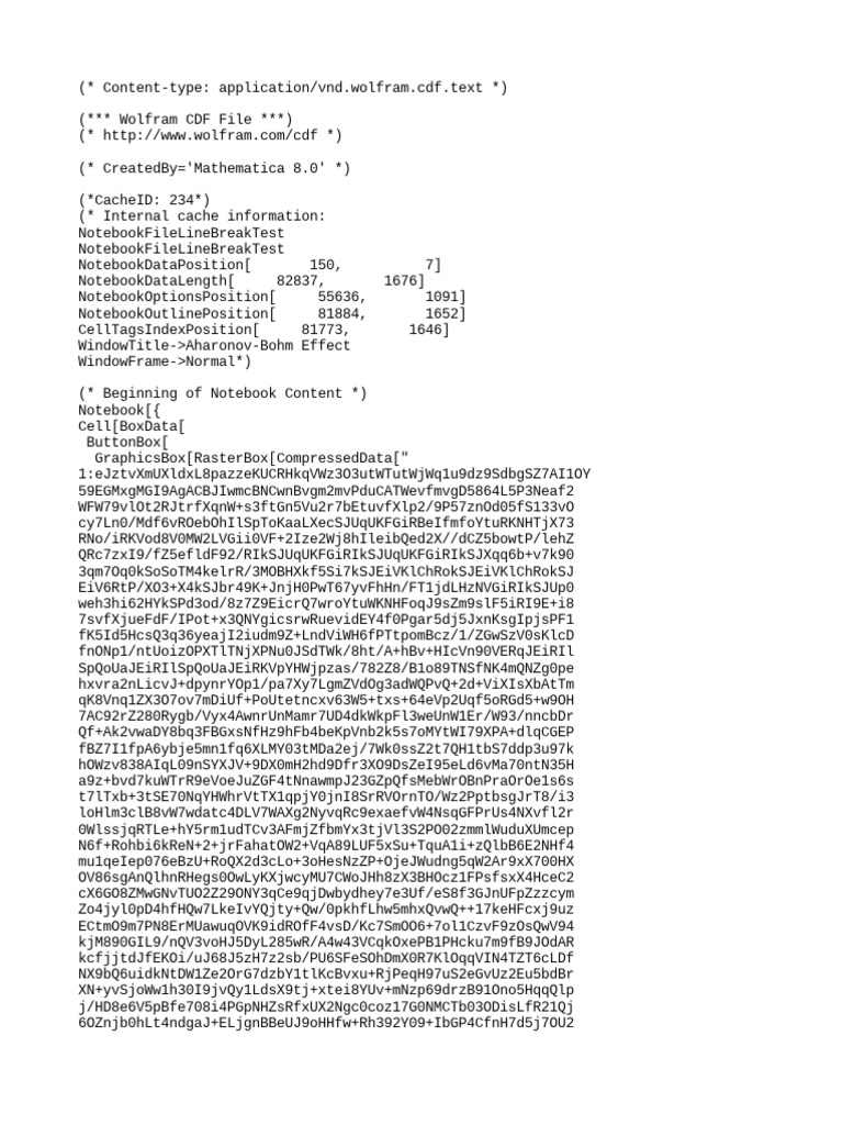Aharonov Bohm Effect | PDF | Theoretical Physics | Quantum Mechanics