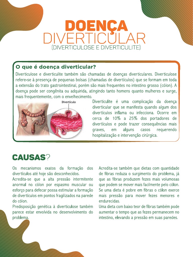 01 Doença Diverticular FINAL | PDF