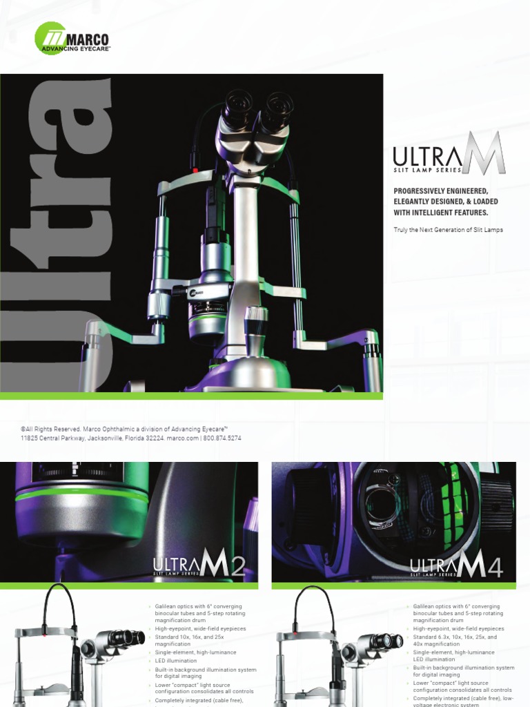 Marco Ultra M Series | PDF | Lighting | Light Emitting Diode