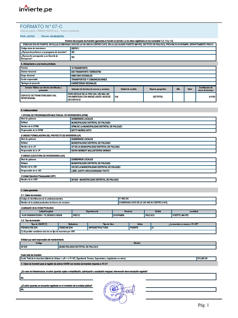 FORMATO | PDF | Puente | Economias