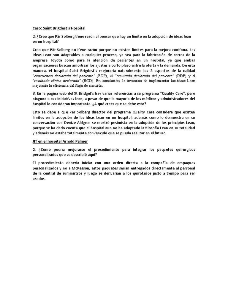 Tarea Lean Manufacturing | PDF | Tecnología