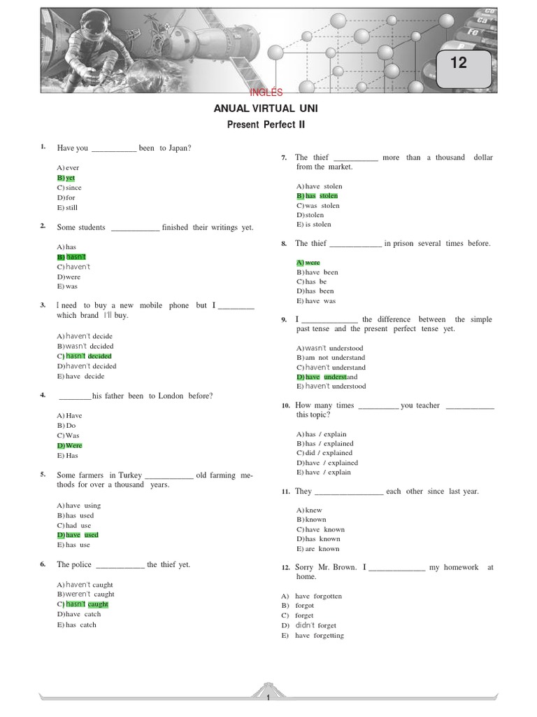TEST Tema12 Resuelto | PDF