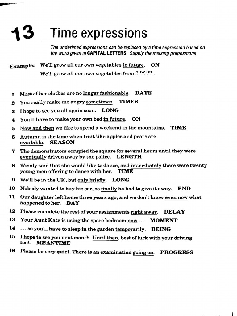Test Your Prepositions Advanced | PDF