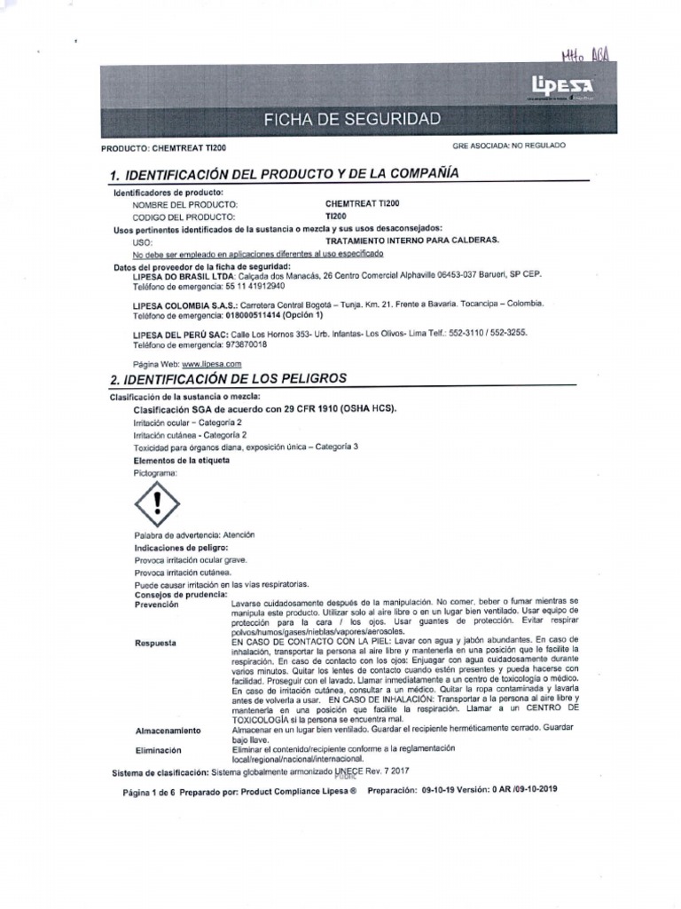 8.chemtreat Ti200 | PDF