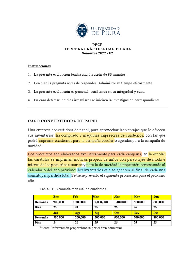 PC3 PPCP 2022 2 | PDF | Economias