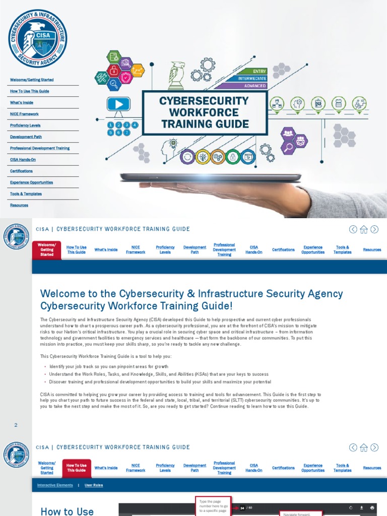Cybersecurity Workforce Training Guide - 508c | PDF | Computer Security | Security