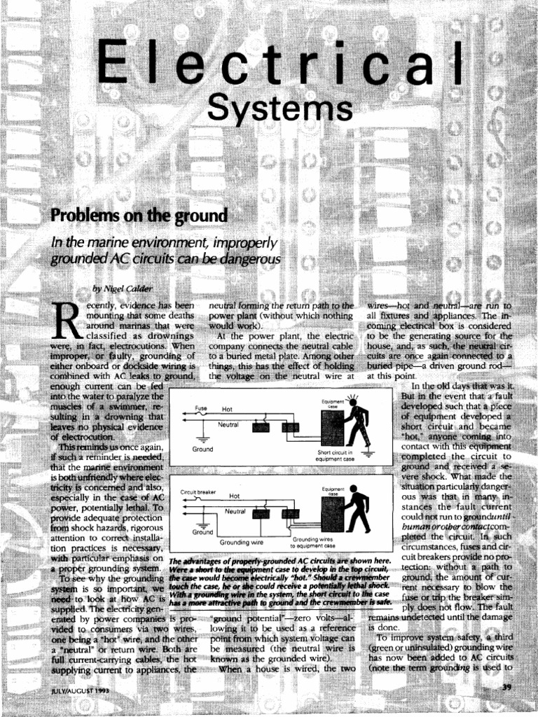Electrical Systems - Grounding - ON | PDF