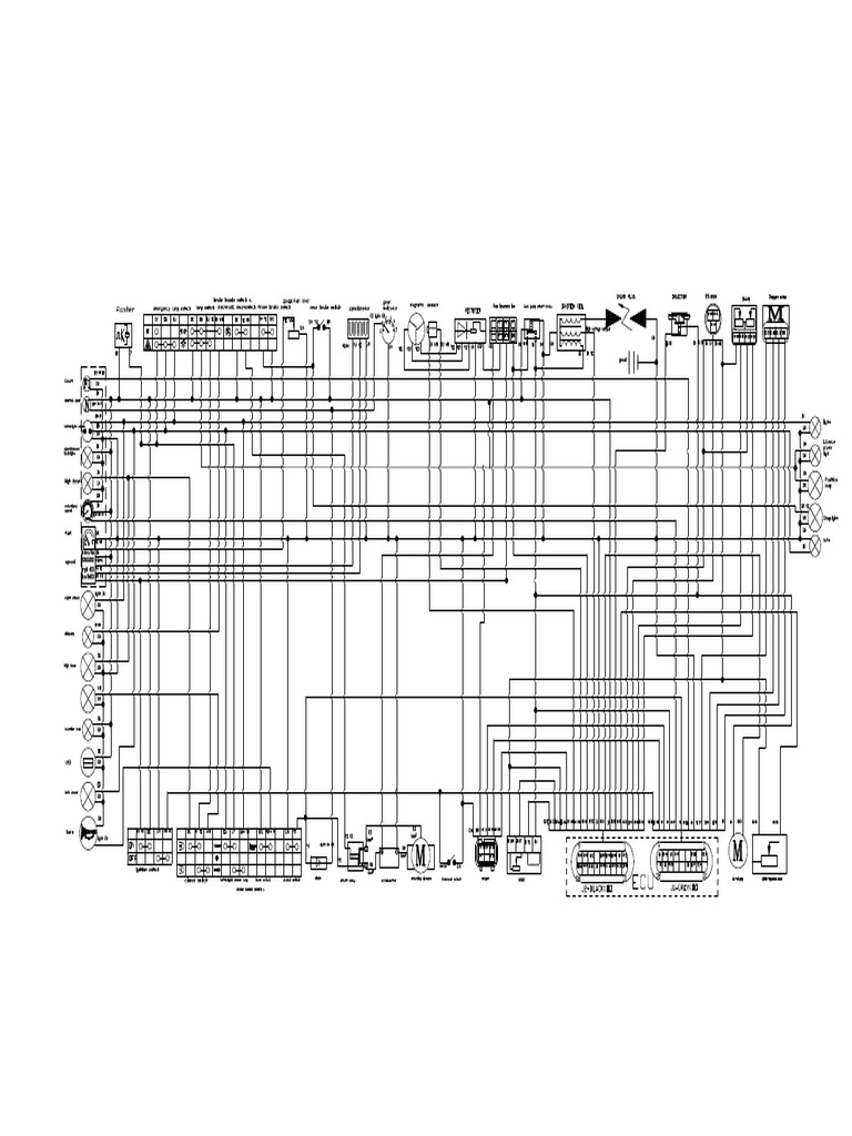 Kabelschema BX 125 | PDF
