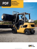 Catalogo Montacargas Fd30t 16 Fg30t 16 Komatsu Caracteristicas Tecnicas ...