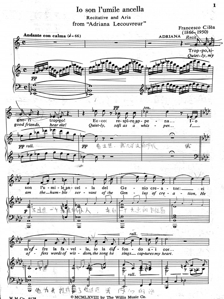 Io Son L'umile Ancella | PDF