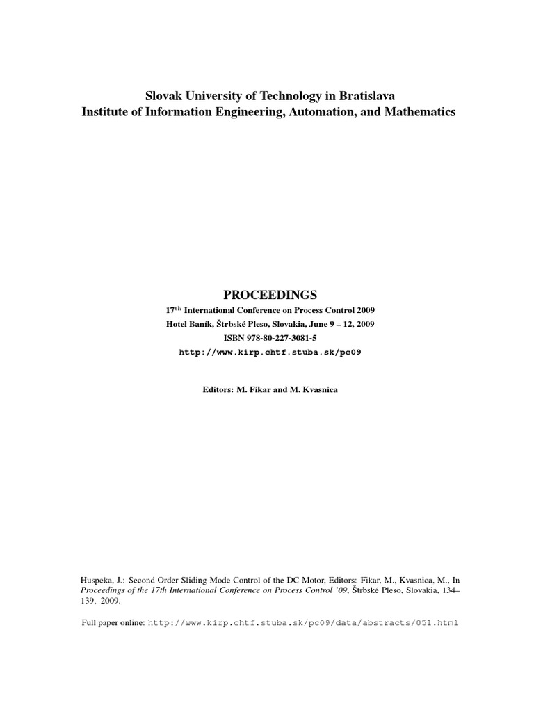Analysis And Comparison Of First Order And Second Order Sliding Mode Control Methods For A Dc