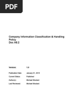 DLP Policy | PDF | Classified Information | Information Security