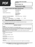 NALCO 77352NA Safety Data Sheet | PDF | Fires | Poison