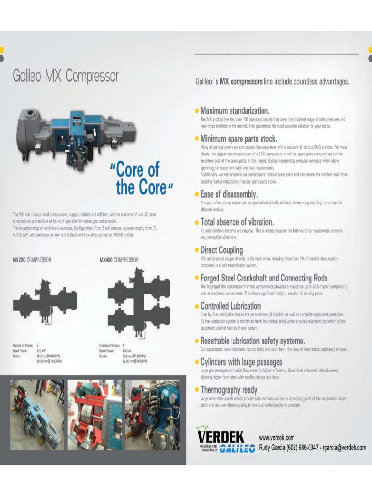 GALILEO Compressor | PDF