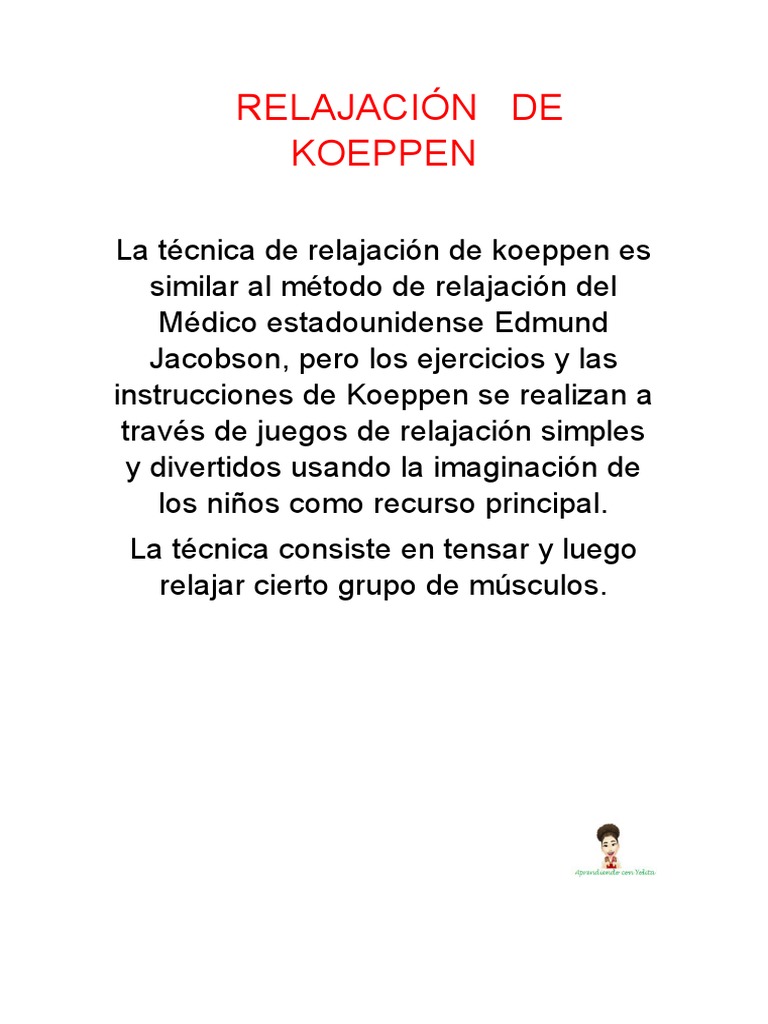 Relajación de Koeppen | PDF