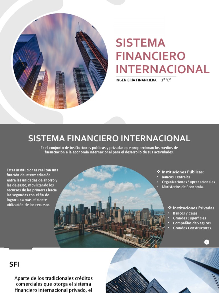 Sistema Financiero Internacional: Funciones y Estructura | PDF ...