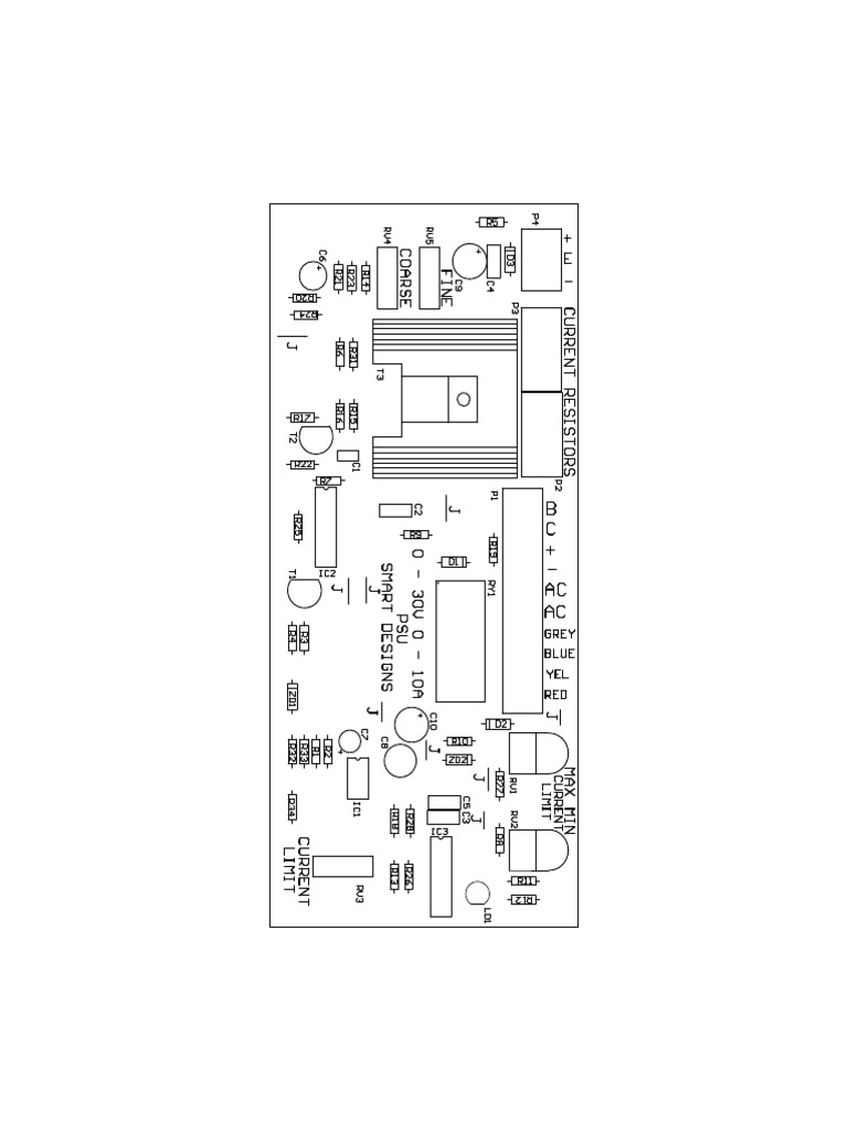 Velleman k7200 0 30V 10A PSU | PDF