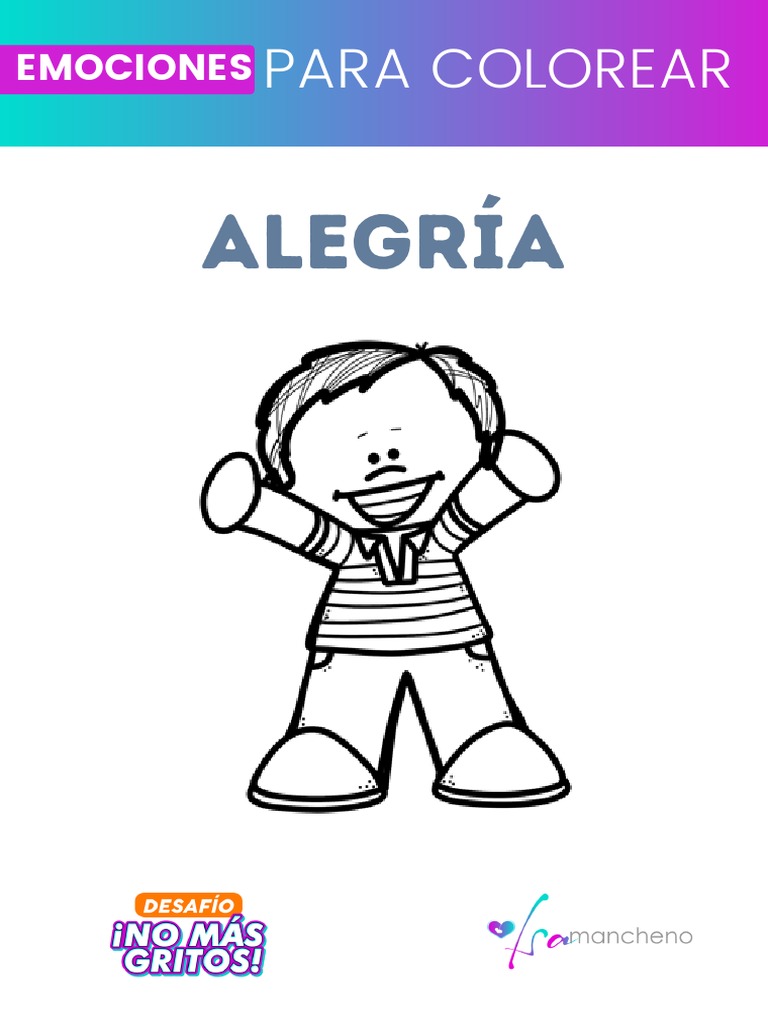 Colorea tus emociones: alegría y más | PDF