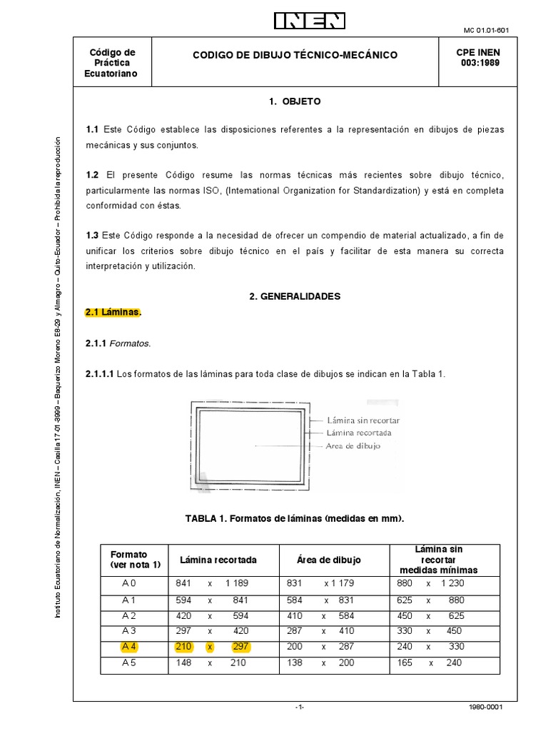 Clase 1 - NORMAS DE DIBUJO Rotulado Escritura Vistas | PDF