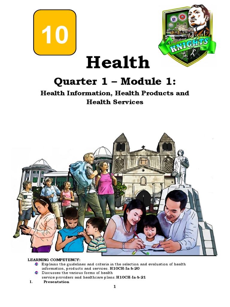 (HEALTH) - Q1 - MODULE 1&2 - FOR COMPETENCY #1to7 - CONSUMER HEALTHV1 | PDF | Traditional ...