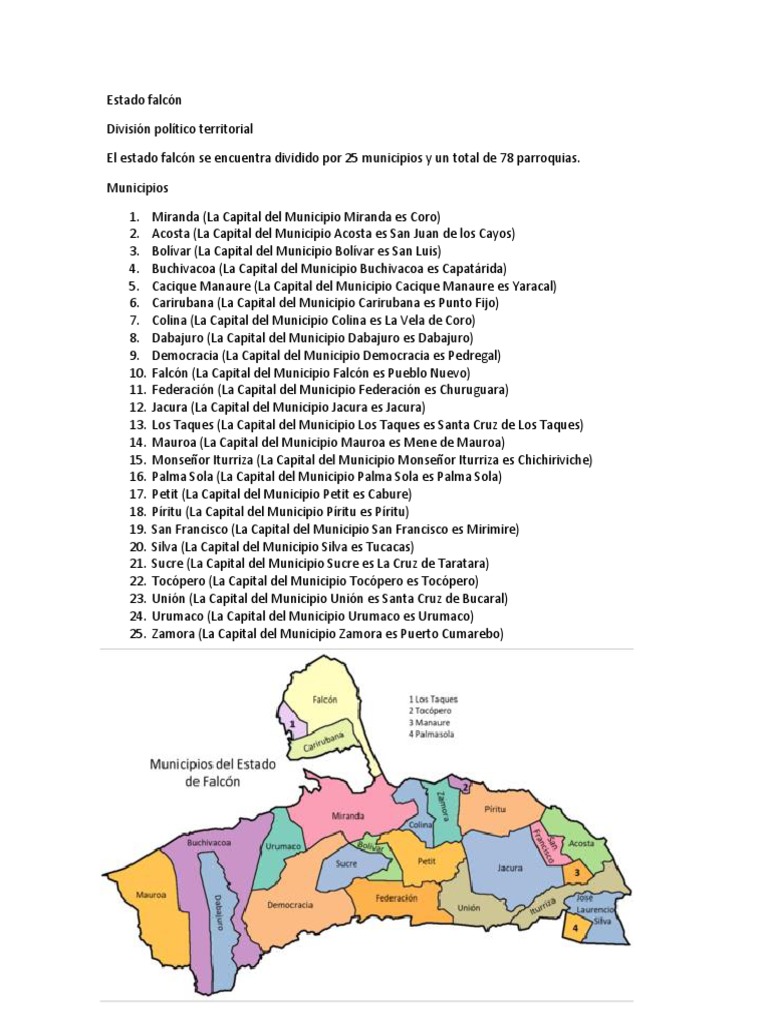Estado Falcón | PDF