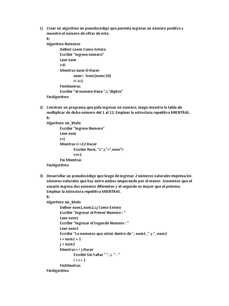 S13.s1 - Resolver Ejercicios | PDF