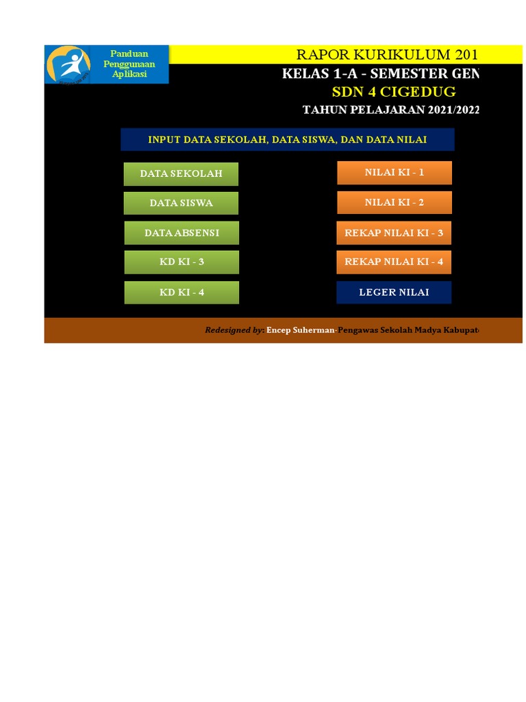 Rapot Kelas 1 Semester 2 2021-2022 Rahayu Mulyani | PDF